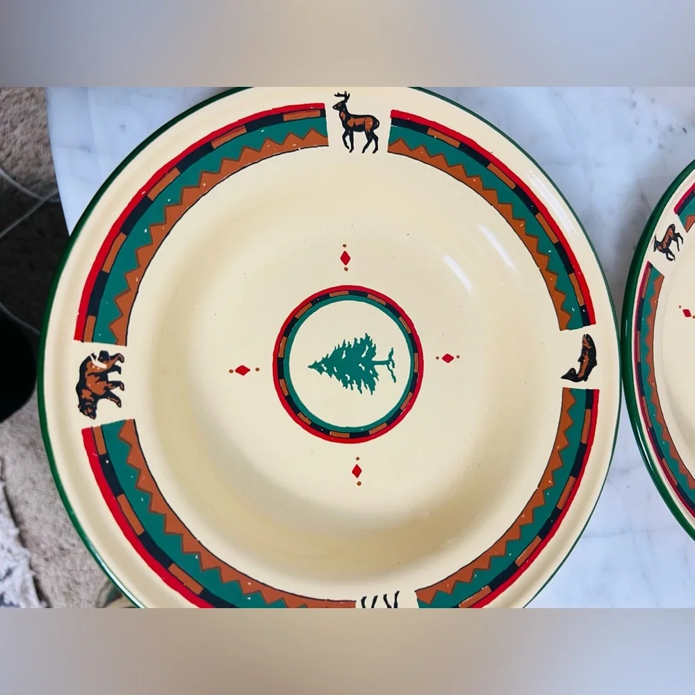 Cannon Falls Lodge | Holiday | Rare Cannon Falls Lodge Enamelware Bowls ...